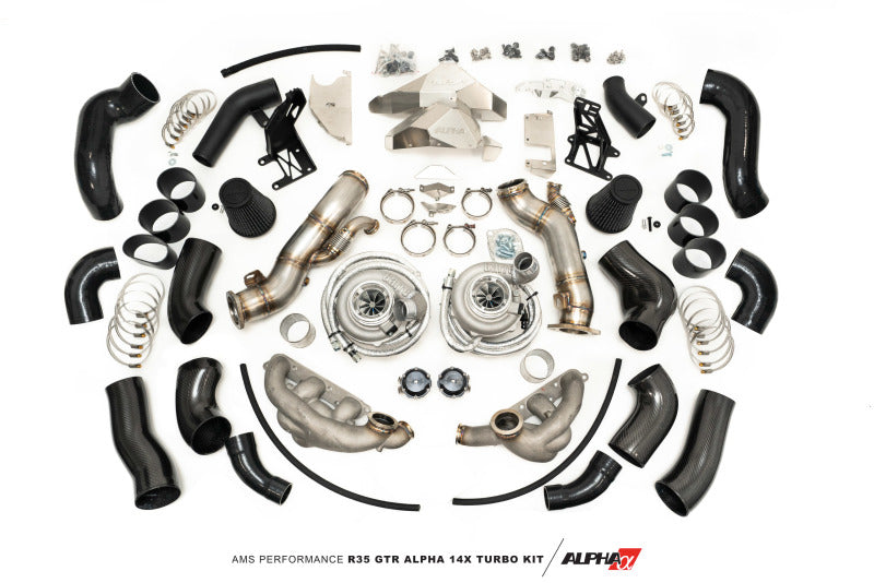 AMS Performance Alpha 14X R35 GTR Turbo Kit w/ .61 A/R Housing (G30 77