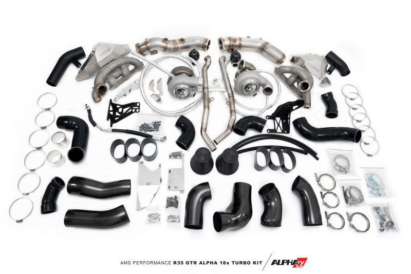 AMS Performance Alpha 18X R35 GTR Turbo Kit with 1.01 A/R Housing (G35